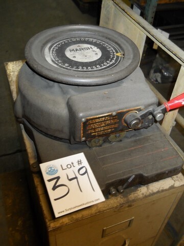 Marsh Model S 3/4 Stencil Machine